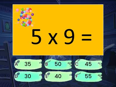 Ruleta de tablas de multiplicar - Recursos didácticos