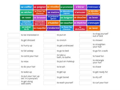 La routine quotidienne - Recursos didácticos