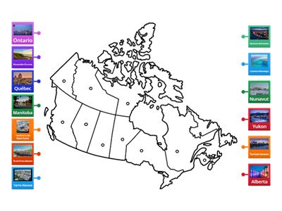 Les provinces et les territoires du canada - Ressources pédagogiques