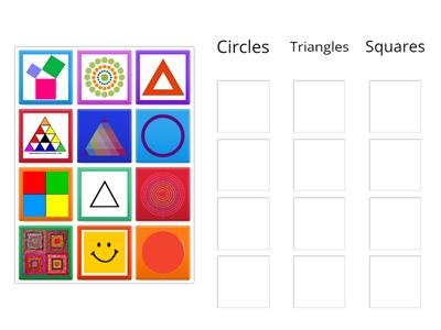 3d shape sorting - Teaching resources