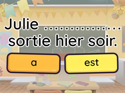Passé composé être ou avoir - Ressources pédagogiques