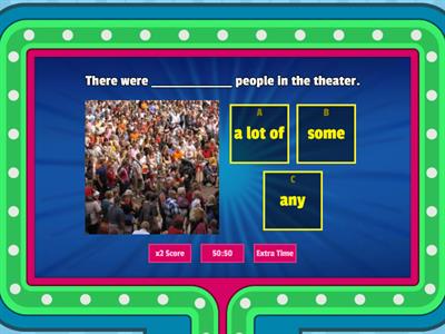 Any some much many a lot of - Teaching resources