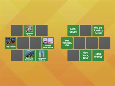 Famous landmarks - Teaching resources