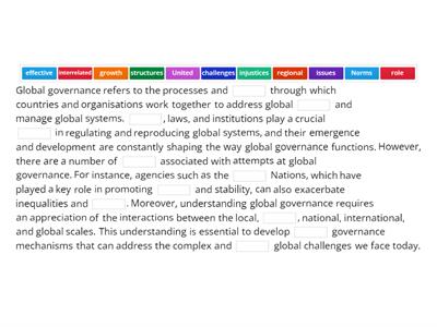 International organisations - Teaching resources