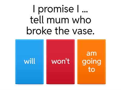 Will vs be going to - Teaching resources