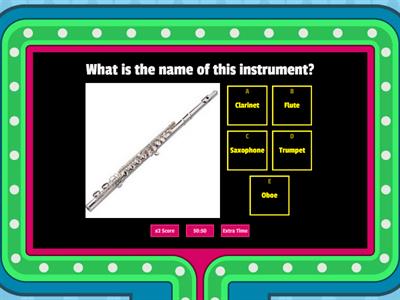 Musical instrument - Teaching resources