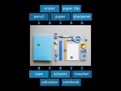 ESL School Supplies - Teaching resources