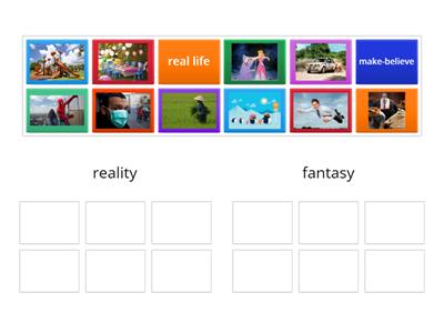 Fantasy reality - Teaching resources