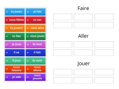 Conjugaison présent 1er groupe - Ressources pédagogiques