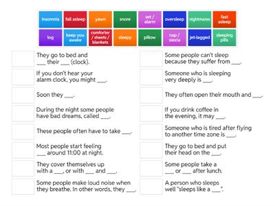 Sleep - Teaching resources