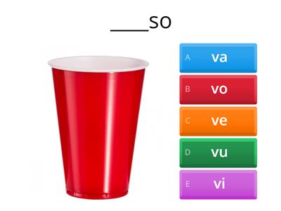 Va ve vi vo vu - Recursos didácticos
