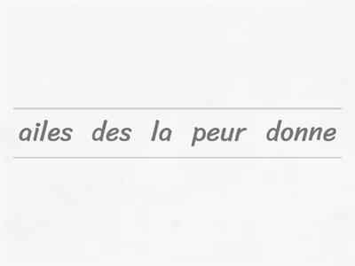Mets les phrases en ordre - Ressources pédagogiques