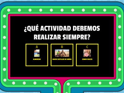 Siempre a veces nunca - Recursos didácticos