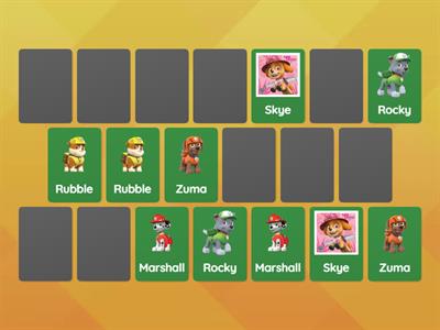 Paw patrol - Teaching resources