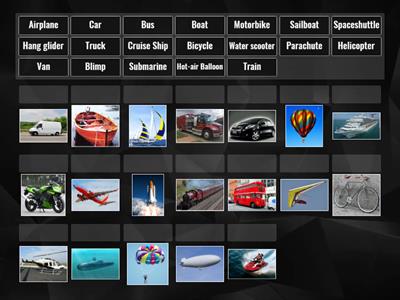 Transportation - Teaching resources