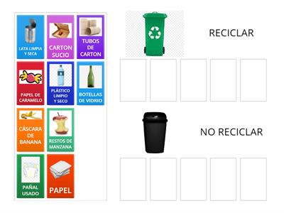 Separar residuos - Recursos didácticos