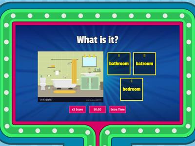 House And furniture - Teaching resources