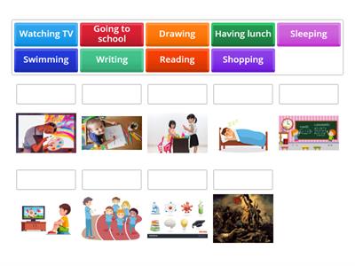 Daily activities - Teaching resources