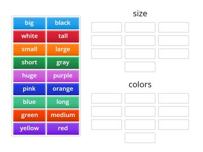 Size - Recursos didácticos