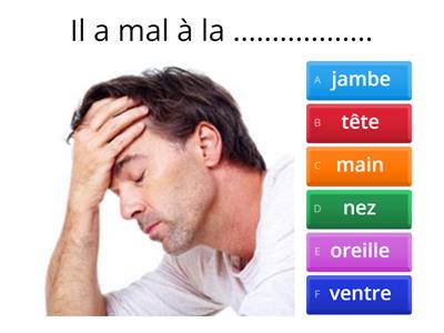 French Les parties du corps - Teaching resources