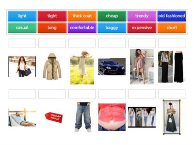 Describing clothes - Recursos de ensino