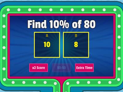 Percentages - Teaching resources