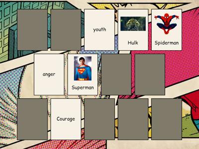 Superhero - Teaching resources