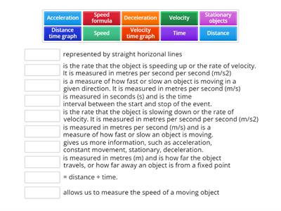 Acceleration - Teaching resources