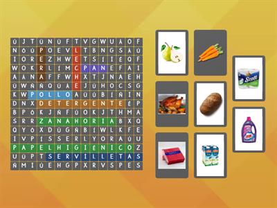 Sopa de letras de cocina - Recursos didácticos