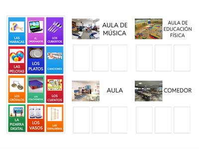 Vocabulario Colegio - Recursos didácticos