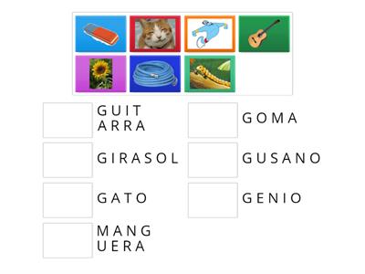 Juegos con ge gi gue gui - Recursos didácticos