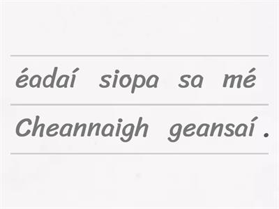 Sa bhaile seomrai - Teaching resources