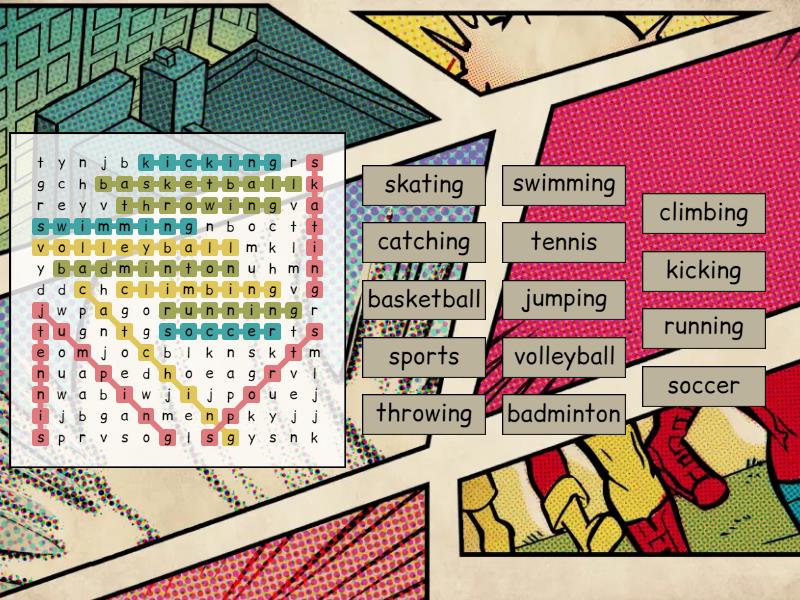 TJ1 HFC U5 - - Wordsearch