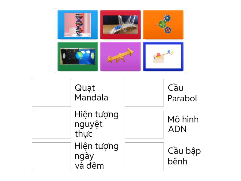 Warm up activity - Match up
