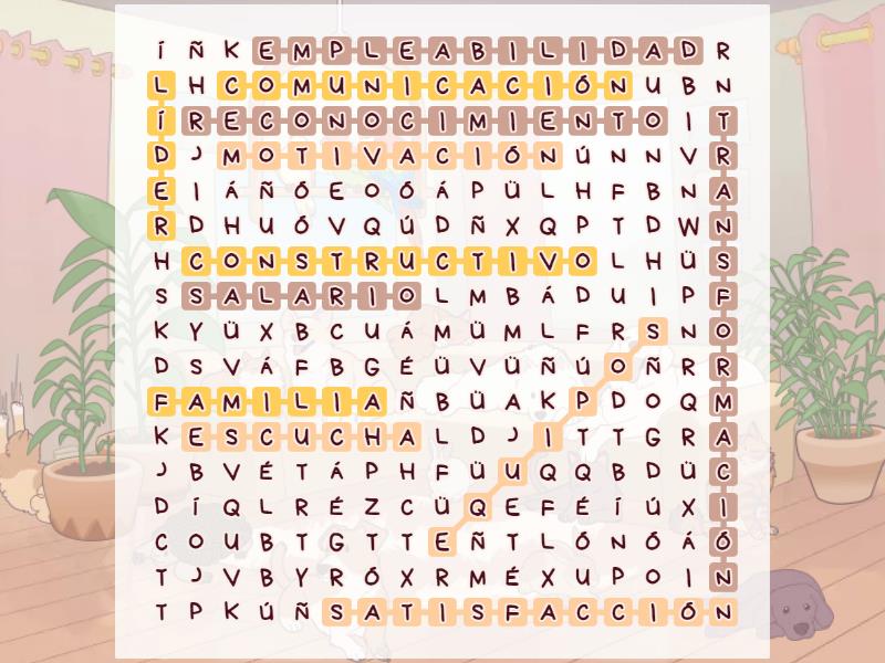 Sopa de letras. Liderazgo Inspirador Técnicas para motivar y guiar ... Sopa de letras. Liderazgo Inspirador Técnicas para motivar y guiar ...