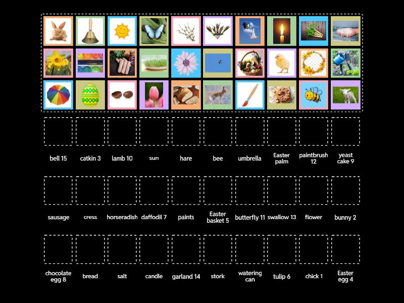 Easter dobble - Match up