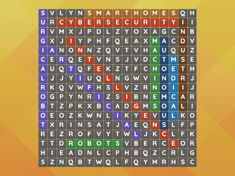 artificial intelligence - Wordsearch
