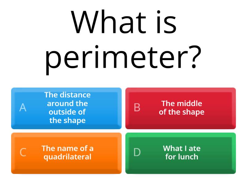 What is the Perimeter? - Cuestionario