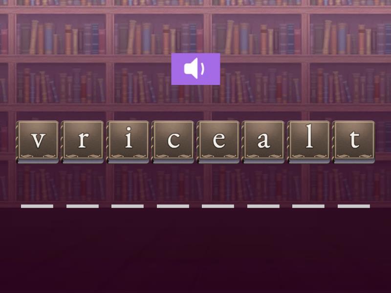 **Fundations Unit 9 Challenge Words** - Anagram