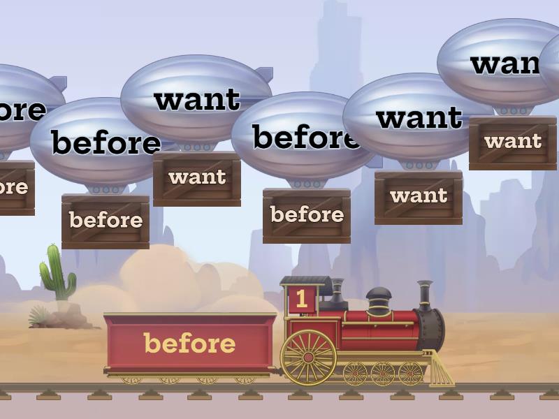 Sight Words - Balloon pop