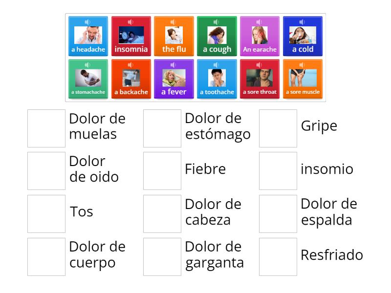 Problemas de salud - Match up