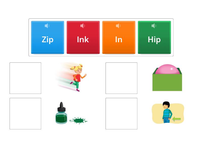 Oxford Phonics i-ip-ib-id - Match up