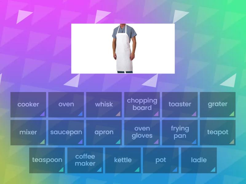 Kitchen Utensils (Karpiuk 7, NUS) - Find the match