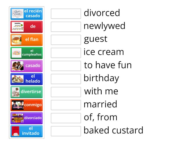 Parra- Senderos 2 Leccion 3 (1st 30 words) - Match up