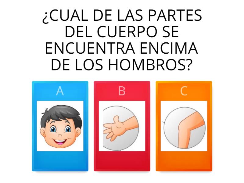 LAS PARTES DEL CUERPO - Quiz