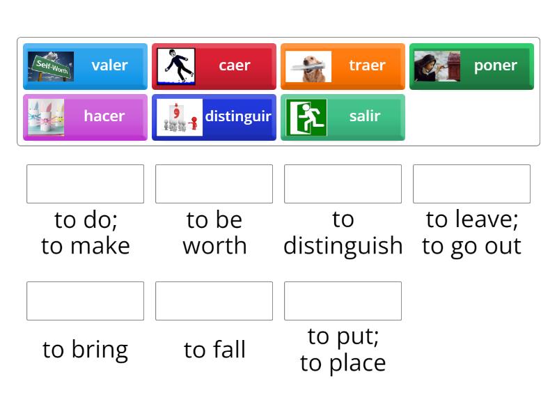 Yo "go" verbs - Match up