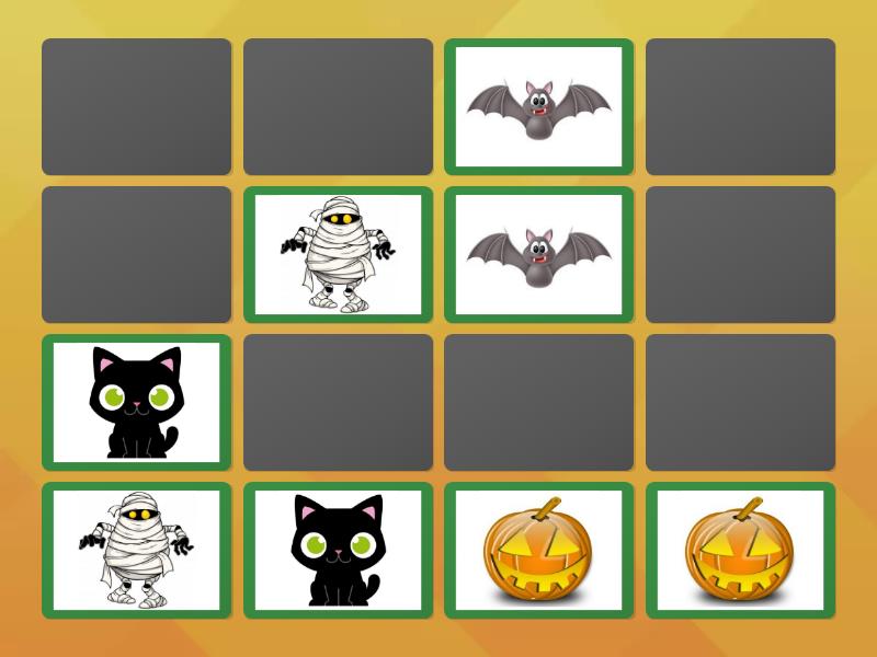 HALLOWEEN - Matching pairs
