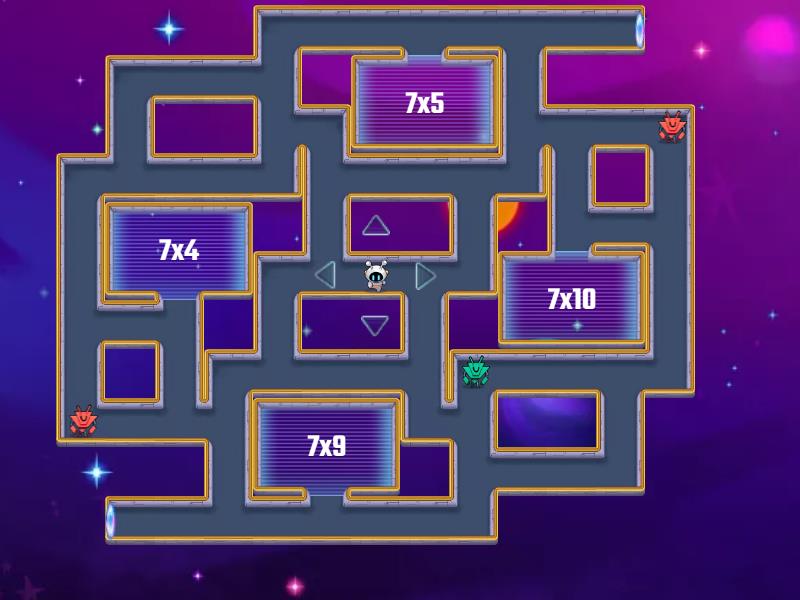 2DO GRADO - MULTIPLICACIÓN - Maze chase