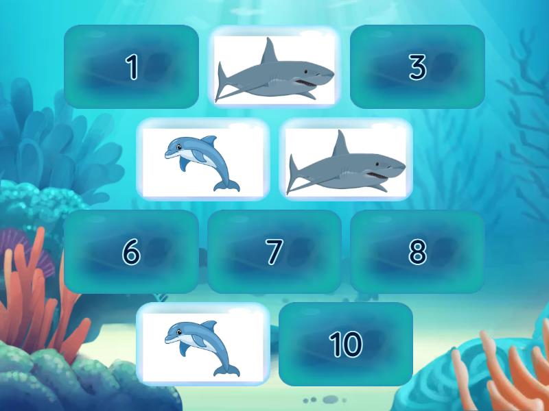 Sea Creatures - Matching pairs