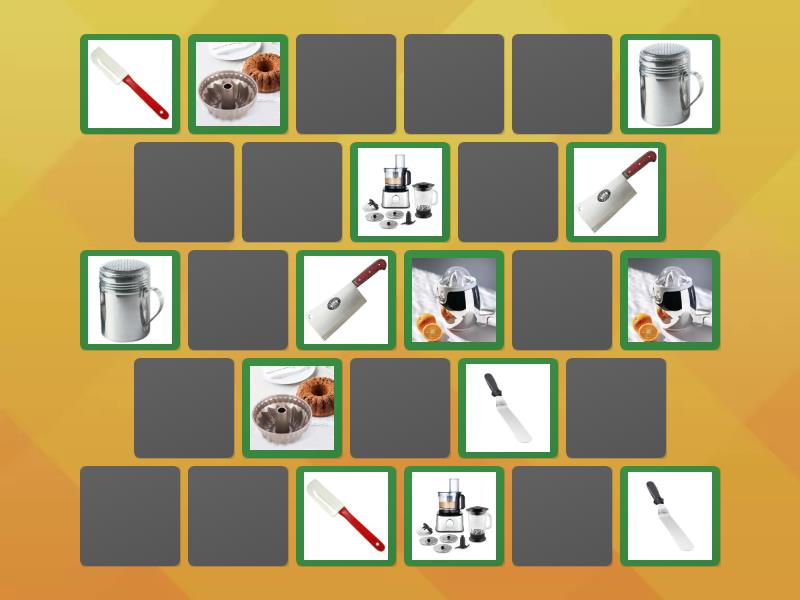 Kitchen equipment & utensils - Matching pairs